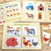 Farm Busy Book: Printable Toddler Preschool Activity Book. Farm Animals ...