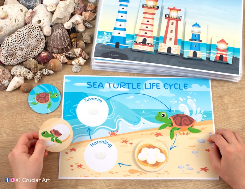 Ocean Animals Activity Book. Under the Sea Printable Busy Book. Ocean ...