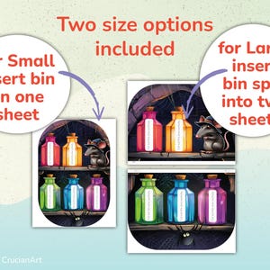 Witch’s Potion Color Sorting Activity: Halloween Flisat Insert ...