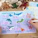 Ocean Alphabet Tracing Activity. Printable Uppercase and Lowercase Sea ...