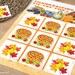 Thanksgiving Day Tic-tac-toe Game: Preschool, Kindergarten Printable ...