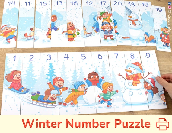 Rompecabezas Para Ninos De Numeros Puzzle Para Aprender Los Números