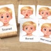 Emotion Flash Cards. Printable Flashcards for Boy: Explore Feelings ...