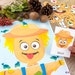 Scarecrow Emotions and Feelings Fall Printable Activity. Autumn Toddler ...