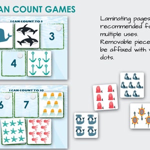 Numbers and Counting Busy Book Pages for Toddlers & Preschoolers ...