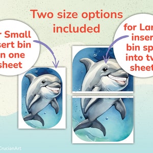 Feed the Dolphin Fish Flisat Insert: Counting up to 12 Ocean Printable ...
