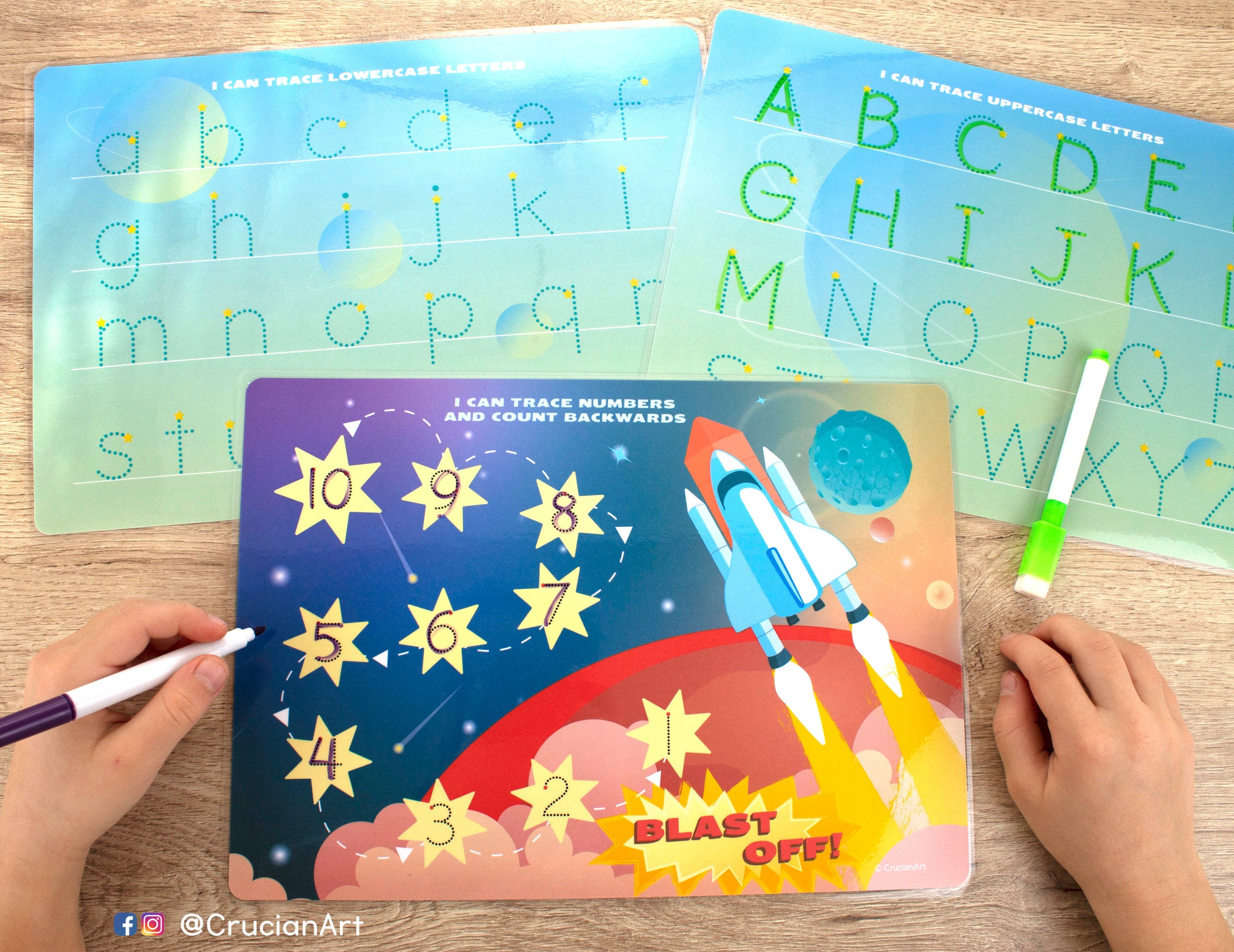 Space Busy Book. Printable Preschool Pre-k Kindergarten - Etsy Canada