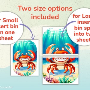 Feed the Crab Plankton Flisat Insert: Counting Activity for Sensory ...