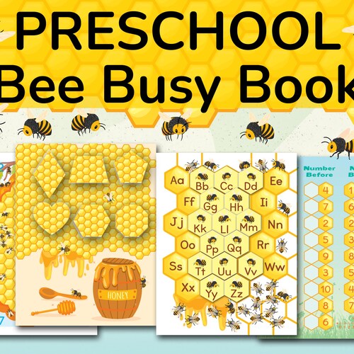 Preschool Busy Binder - Etsy