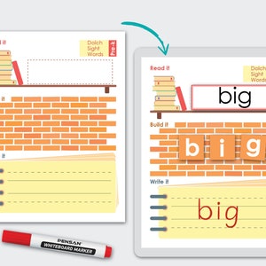 Pre Primer Dolch Sight Words. Pre-k, Preschool Printable Practice ...
