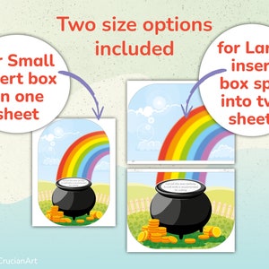 Leprechaun's Pot of Gold Counting Activity: Rainbow and Gold Coins ...