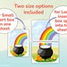 Leprechaun's Pot of Gold Counting Activity: Rainbow and Gold Coins ...