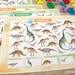 Dinosaur I Spy Counting Activity. Dino Homeschool Preschool - Etsy