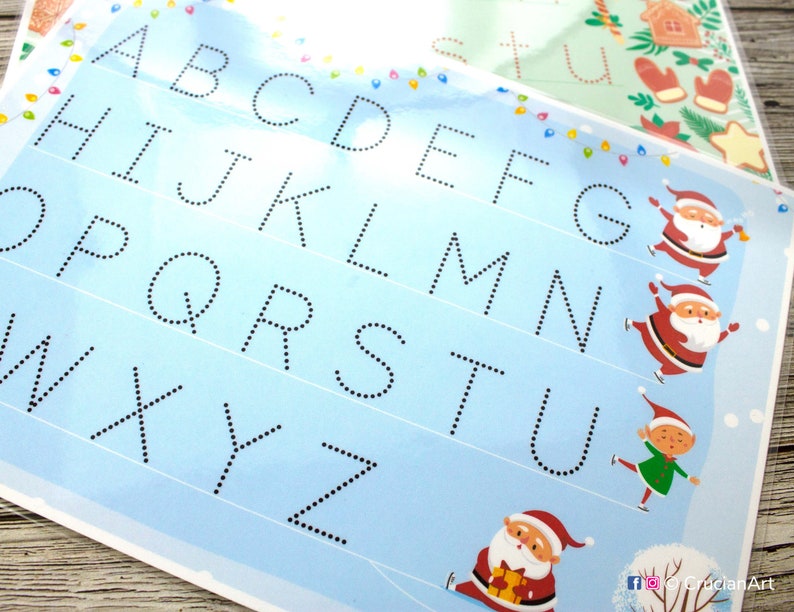 CHRISTMAS PRESCHOOL Busy Book. Printable Learning Binder. Christmas ...