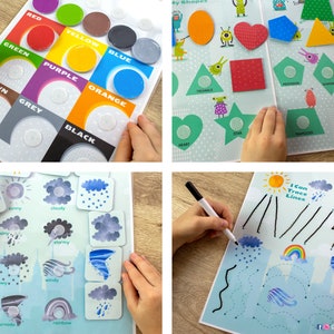 Toddler Learning Binder # 1. Printable Toddler Busy Binder. First ...