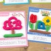 Spring Play Dough Mats. Printable Playdough Kid Activity. Toddler ...