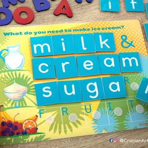 ICE CREAM Printable Busy Book. Preschool & Toddler Learning Activities ...