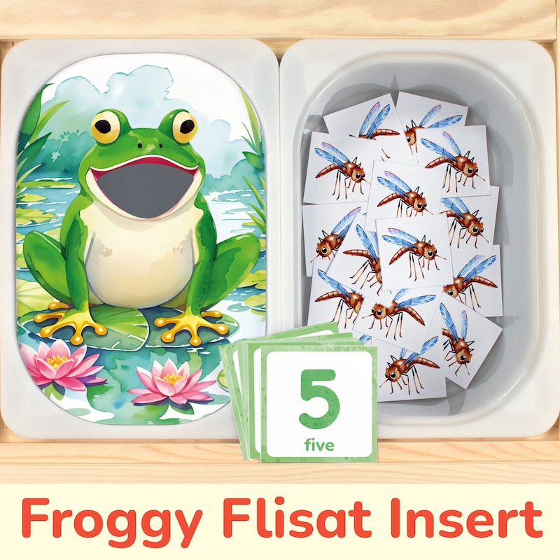 Frog Toy Bin - Etsy