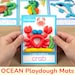 Ocean Animals Playdough Mats: Printable Play Dough Activity for Toddler ...