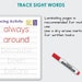 2nd Grade DOLCH Sight Words. Printable Second Grade Dolch Sight Word ...