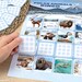 Polar Animals Bingo Game: Printable Preschool, Kindergarten, Toddler ...