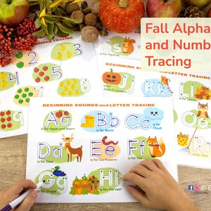 Fall Unit Printable. Autumn Preschool, Pre-k Learning Activities. - Etsy