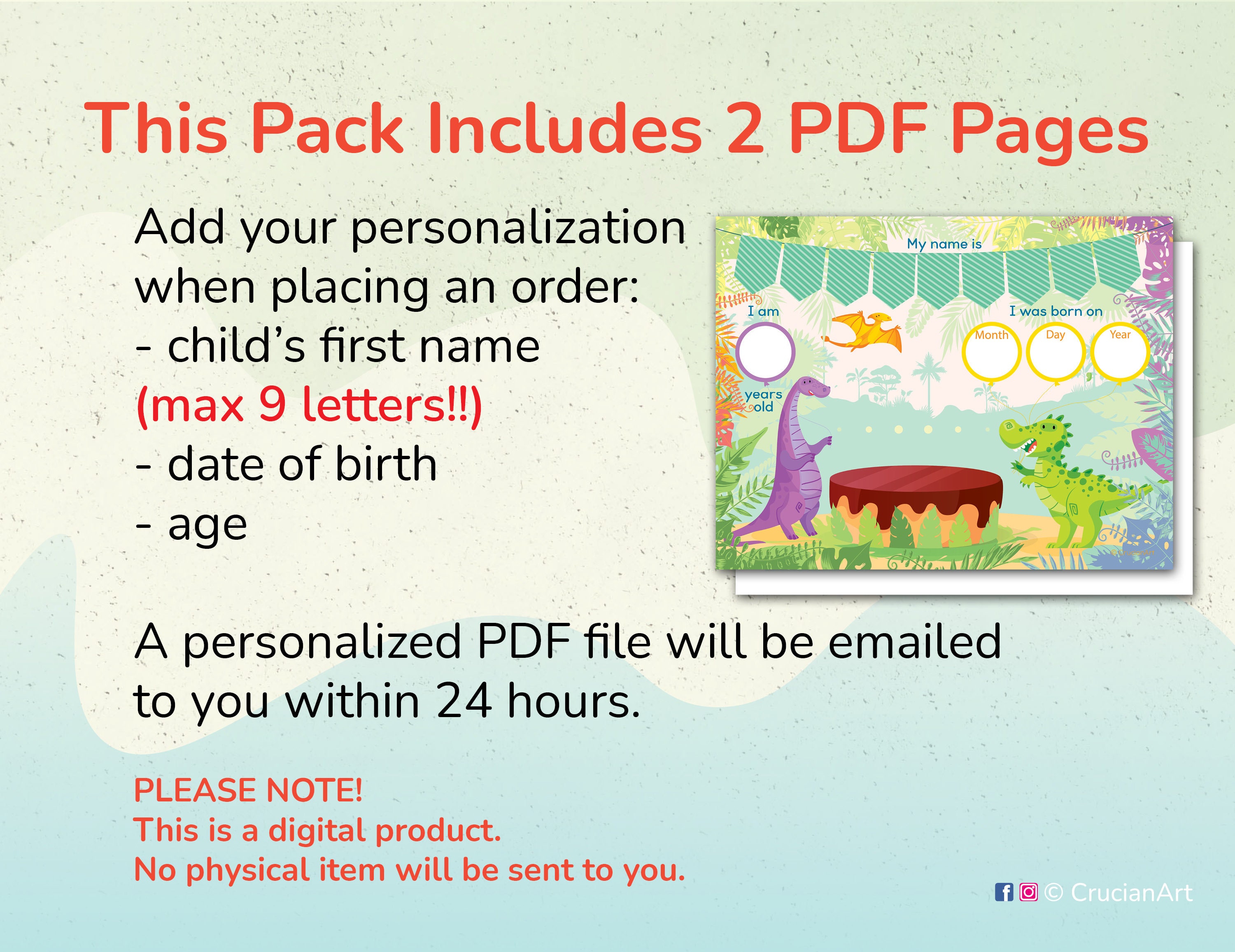 Dinosaur Themed Custom Name Spelling Activity. Printable Toddler Name ...