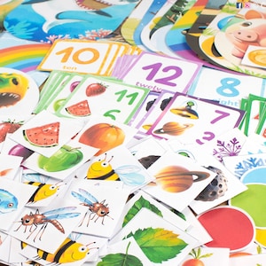 Flisat Insert Growing Bundle: Set of Printable Templates for Sensory ...