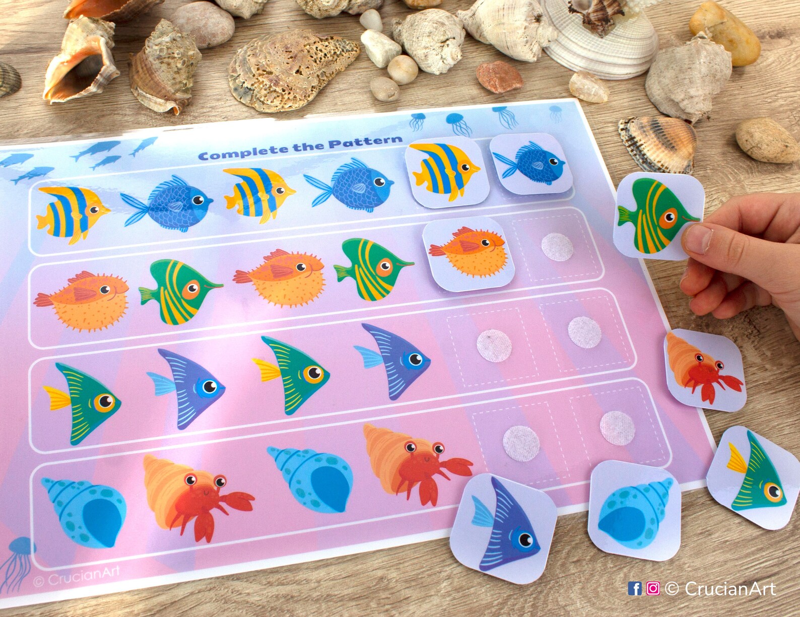 Mermaids Sorting & Matching Printable Busy Book for Girls. - Etsy
