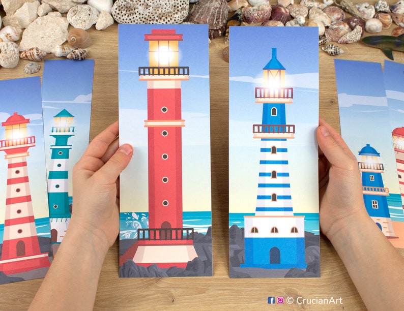 Lighthouse Size Sorting Activity. Sort by Height Printable - Etsy