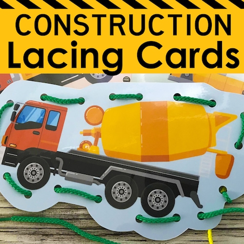 Dinosaur Printable Lacing Cards. Fine Motor Skills Tying - Etsy