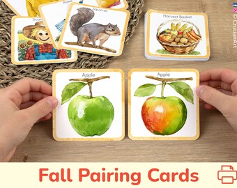 On the Farm Printable Flashcards: Farm Animals Flash Cards, Preschool ...