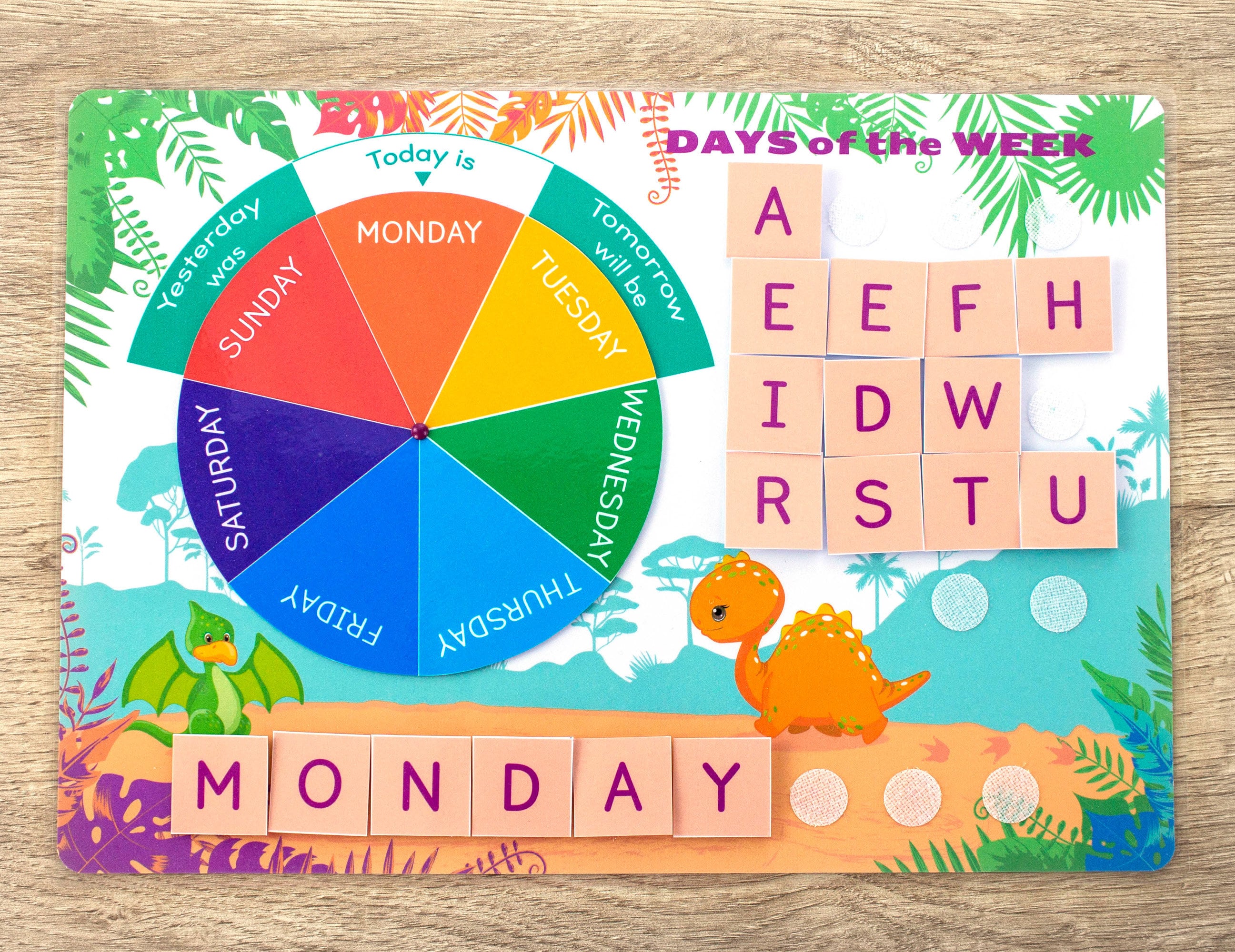 DAILY CALENDAR Morning Binder. Circle Time Printable Learning Workbook ...