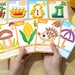 Fall Season Playdough Mats: Autumn Printable Play Dough Mat. Toddler ...
