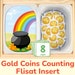 Leprechaun's Pot of Gold Counting Activity: Rainbow and Gold Coins ...