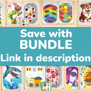 Feed the Giraffe Flisat Insert: African Savannah Theme Counting ...