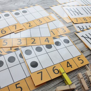 Count & Clip Cards | Construction Truck Count to 10 Homeschool ...