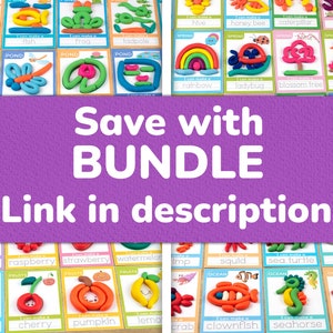 Shapes Play Dough Mats. Printable Playdough Activity. Toddler Preschool ...