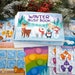 Four Seasons Bundle: Fall, Winter, Spring & Summer Busy Book. Preschool ...