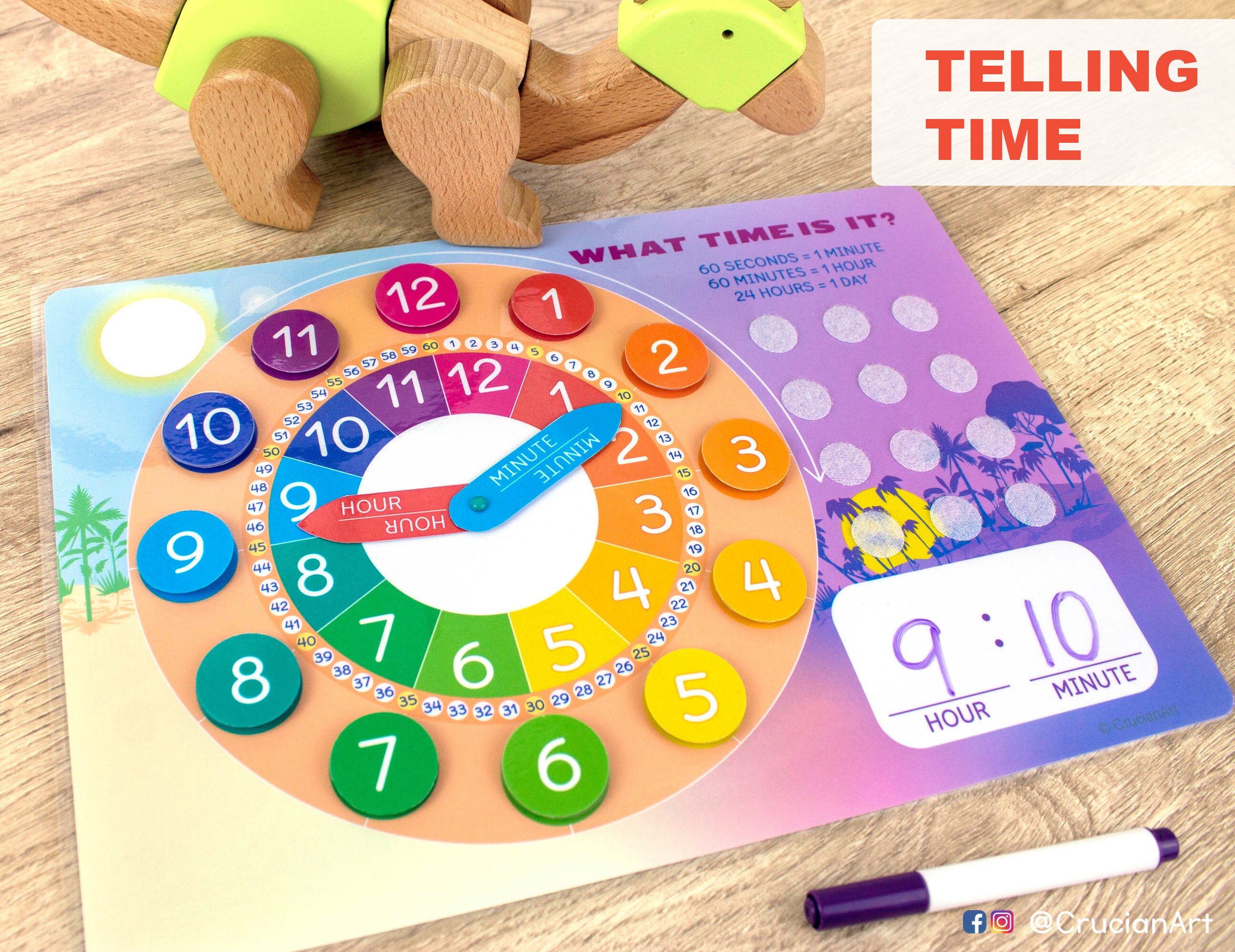 DAILY CALENDAR Morning Binder. Circle Time Printable Learning Workbook ...