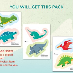 Dinosaur Printable Lacing Cards. Fine Motor Skills Tying Activity for ...
