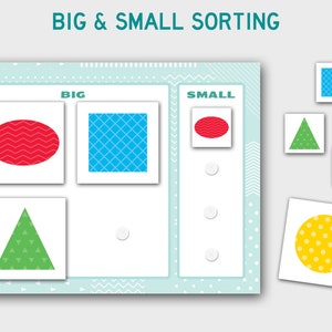 Shapes Printable Toddler Busy Book. Shape Matching Activities for ...