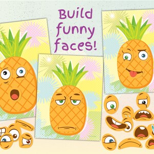 Emotions and Feelings Printable Activity. Pineapple Theme Toddler ...