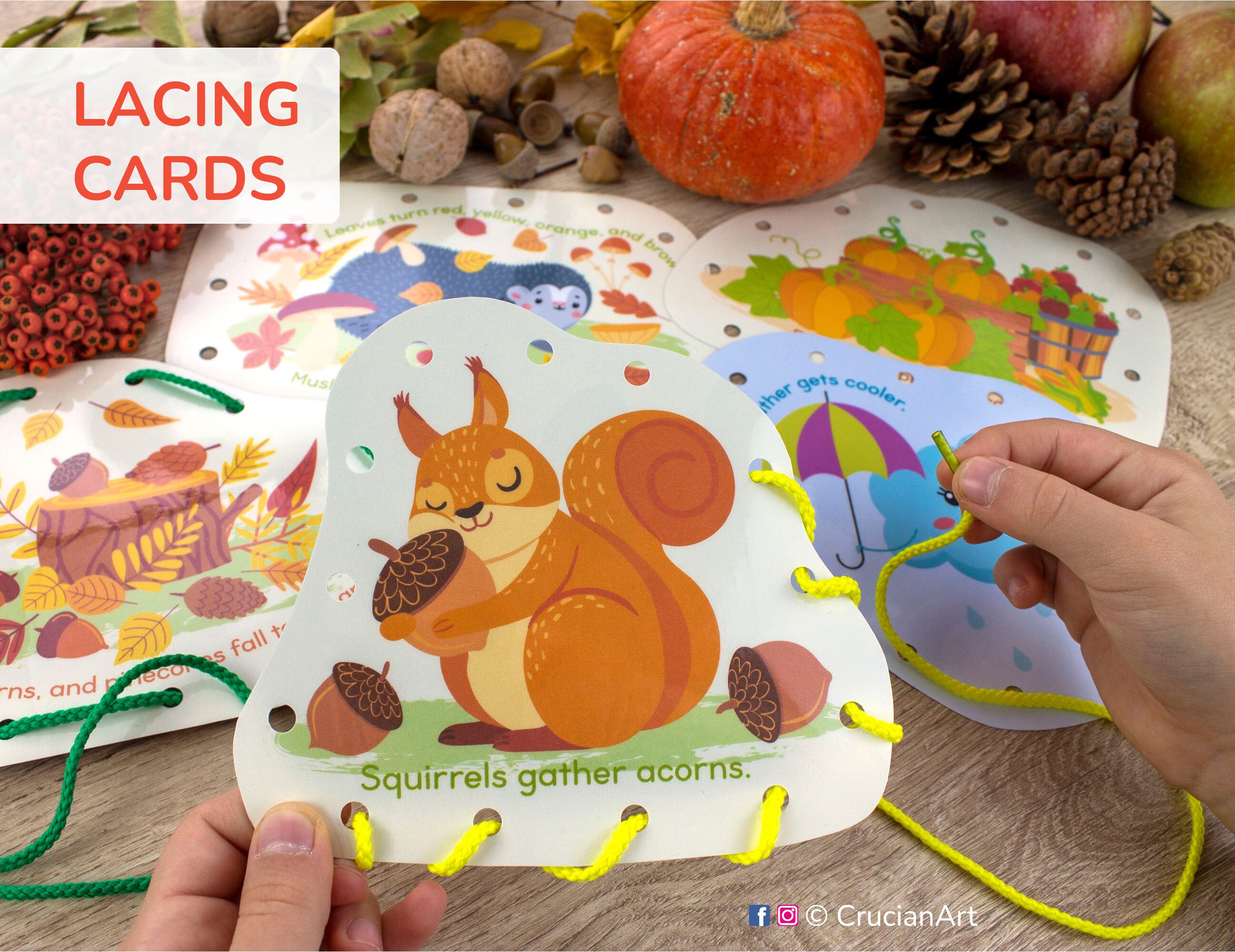 Fall Unit Printable. Autumn Preschool, Pre-k Learning Activities. - Etsy