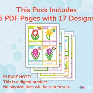 Garden Playdough Mats. Printable Play Dough Kid Activity. Toddler ...