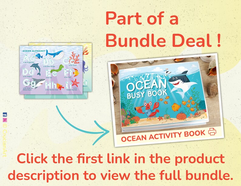 Ocean Alphabet Tracing Activity. Printable Uppercase and - Etsy