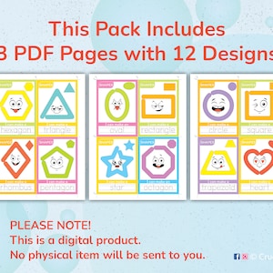 Shapes Play Dough Mats. Printable Playdough Activity. Toddler Preschool ...