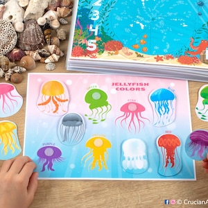 Ocean Animals Activity Book. Under the Sea Printable Busy Book. Ocean ...