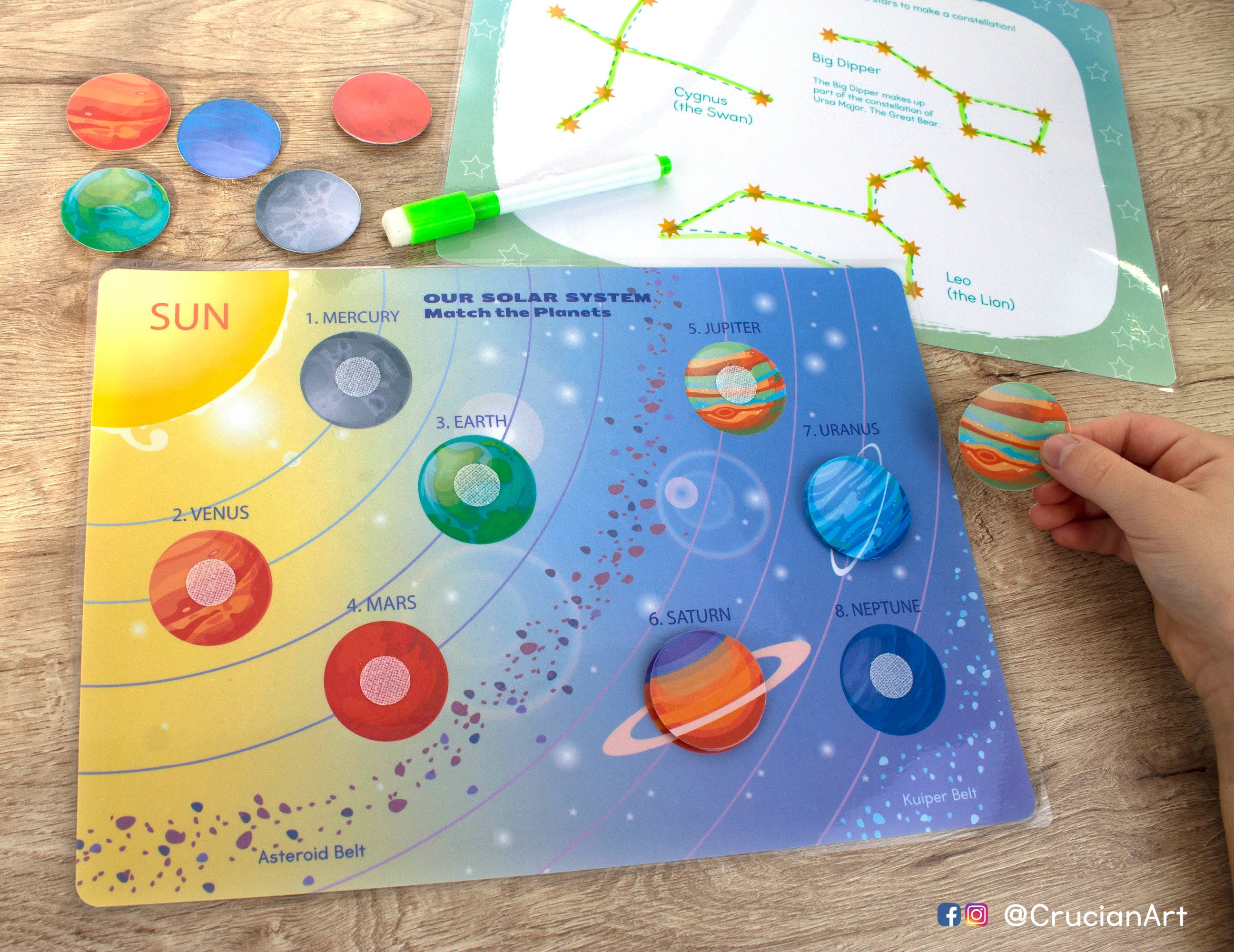 Space Busy Book. Printable Preschool Pre-k Kindergarten | Etsy India