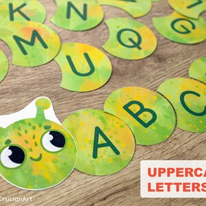 Caterpillar Alphabet Printable Activity for Preschool, Toddler ...